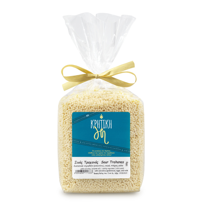 ΤΡΑΧΑΝΑΣ ΞΙΝΟΣ – Cretan Pasta